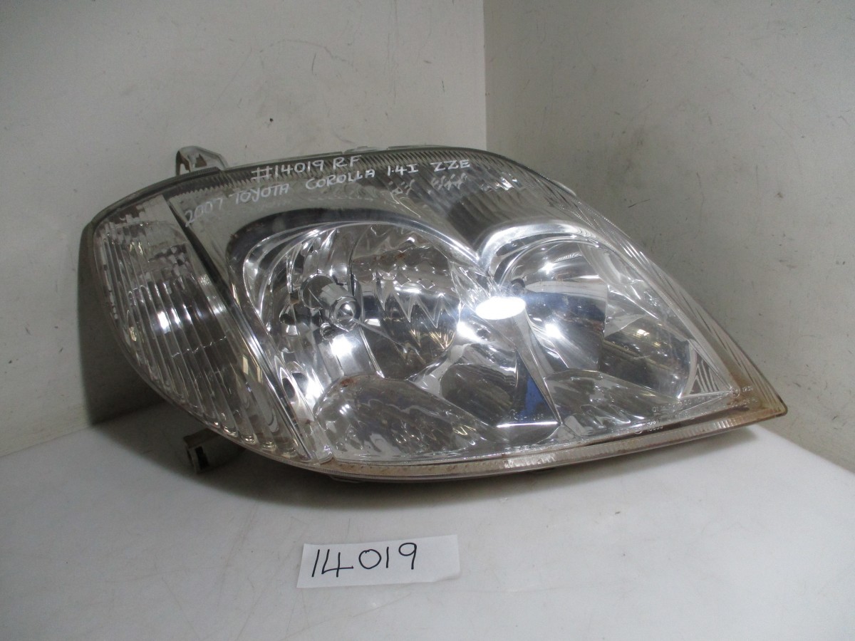 2007 Toyota Corolla 14i Zze Rh Headlamp Partland Auto Parts